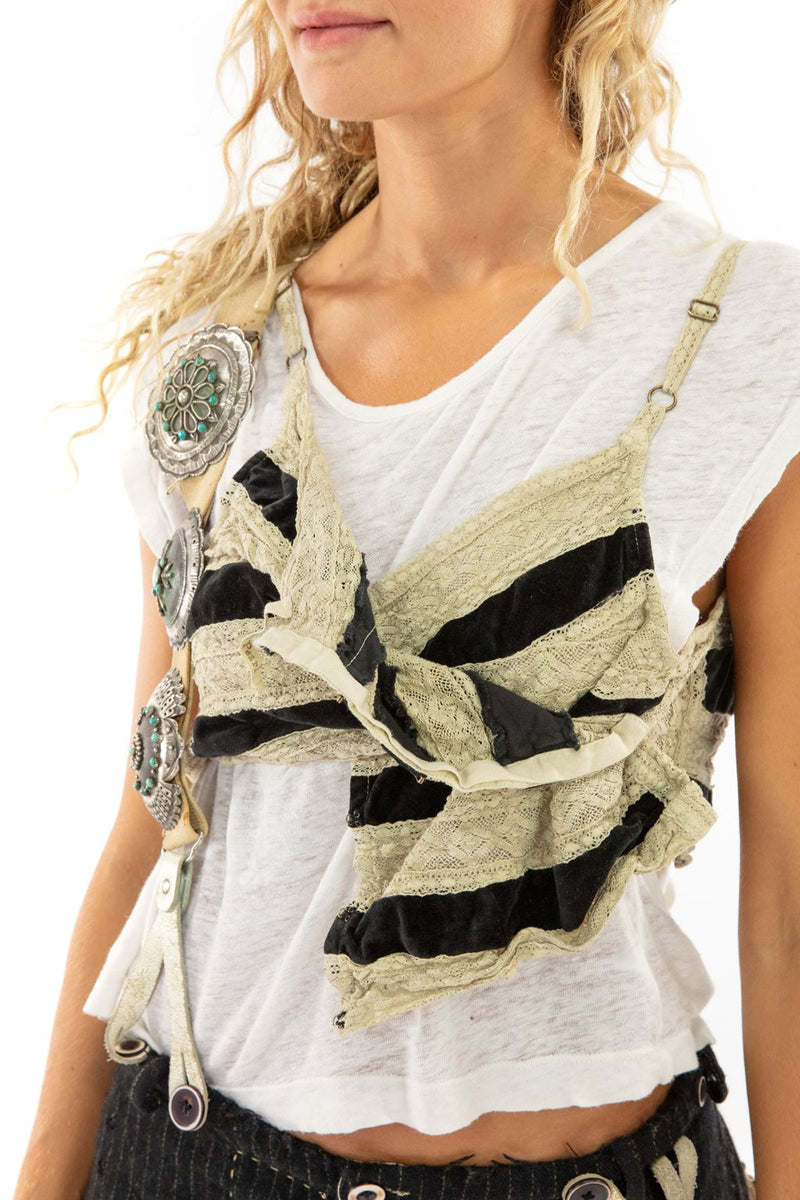 Magnolia Pearl Lace Velvet Valentina Cropped Tank 193 – Canary In A ...